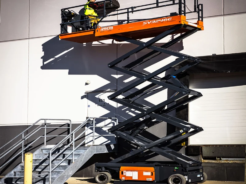 Electric Scissor Aerial Work Platform - kirinlift