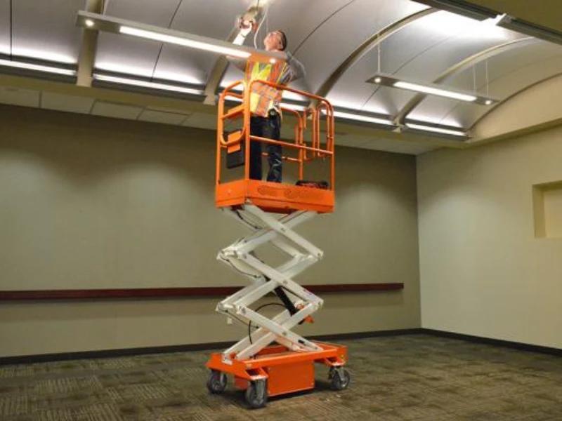 Electric Scissor Aerial Work Platform - kirinlift